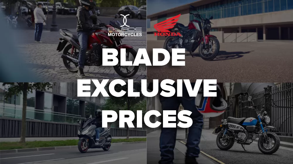 Motorcycle and Scooter Offers - Blade Motorcycles