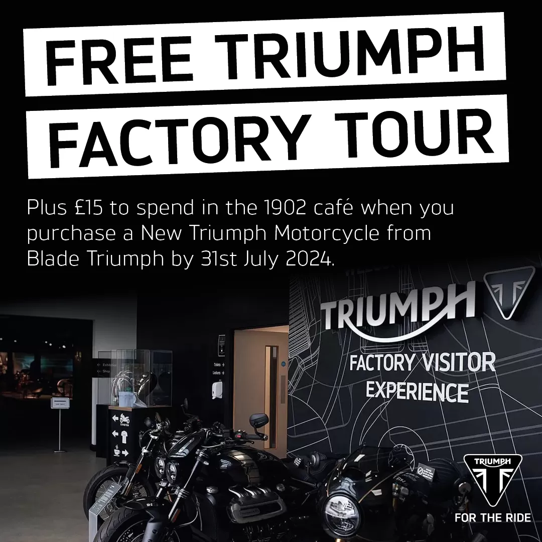 Triumph Motorcycle Dealers in the South West | Blade Triumph